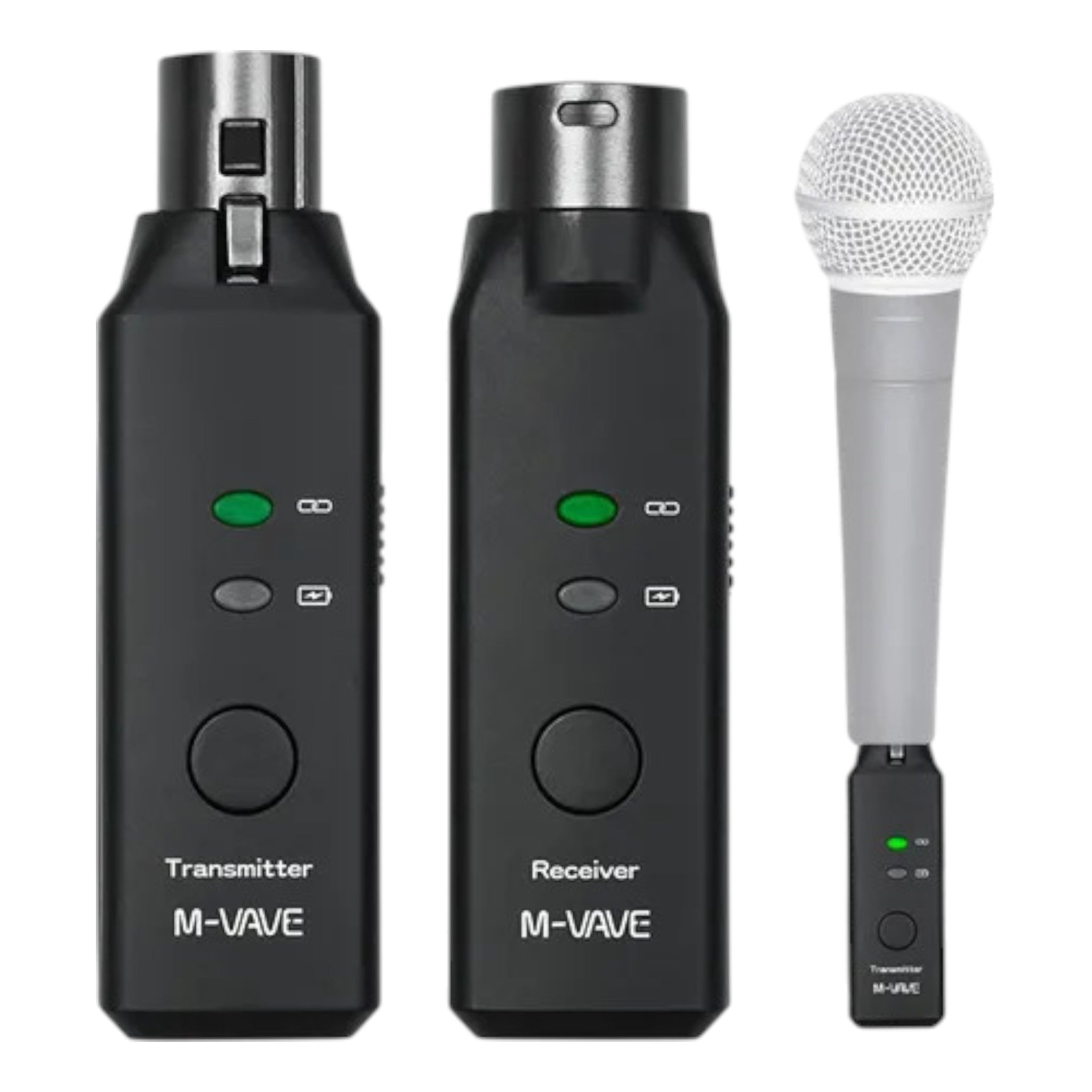 M-VAVE Wireless Microphone XLR Transmitter Receiver WP7 – Haze Guitar ...