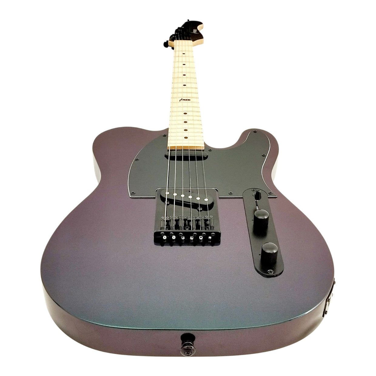 Haze SEG287 "Beetle" SS Electric Guitar, Chameleon Gloss, Optional 10W ...