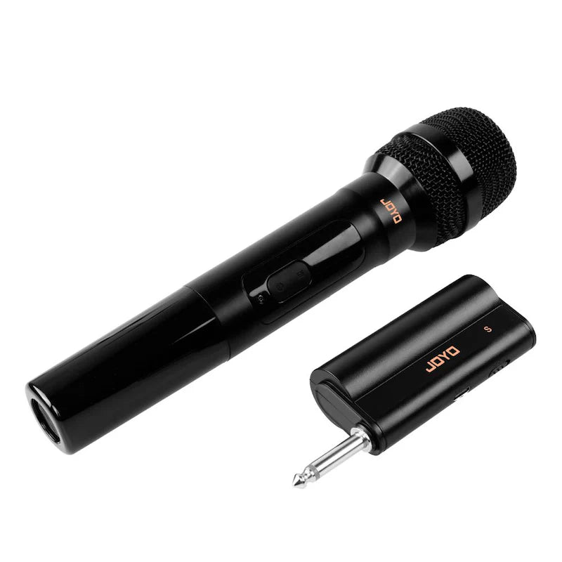 Joyo Wireless Microphone and Receiver w/ Built-in UHF Module & Hard Ca ...